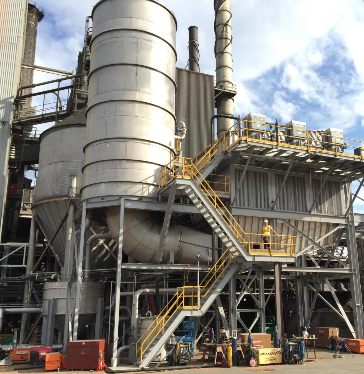 Wet Scrubber Removing Gas Stream Contaminants